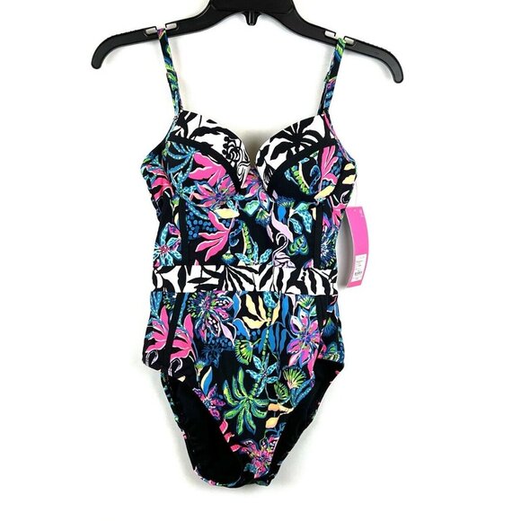 Lilly Pulitzer | Swim | Lilly Pulitzer Womens Palma One Piece Black ...